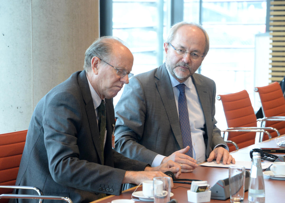 Deutscher Bundestag - Bilddatenbank - Klein, Volkmar; Coltart, David ...
