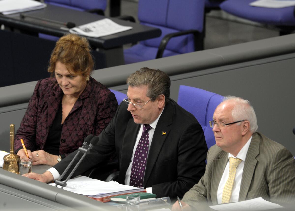 Deutscher Bundestag - Bilddatenbank - Oswald, Eduard; Michalk, Maria ...