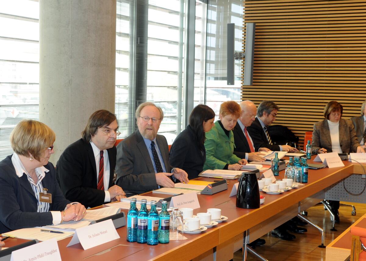 Deutscher Bundestag - Bilddatenbank - Thierse, Wolfgang; Longerich ...
