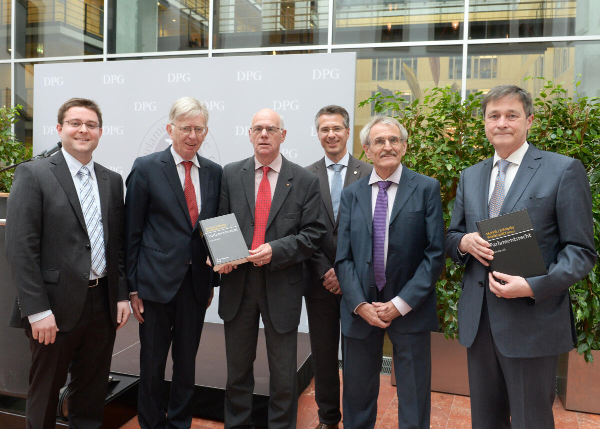 Deutscher Bundestag - Bilddatenbank - Lammert, Norbert; Risse, Horst ...