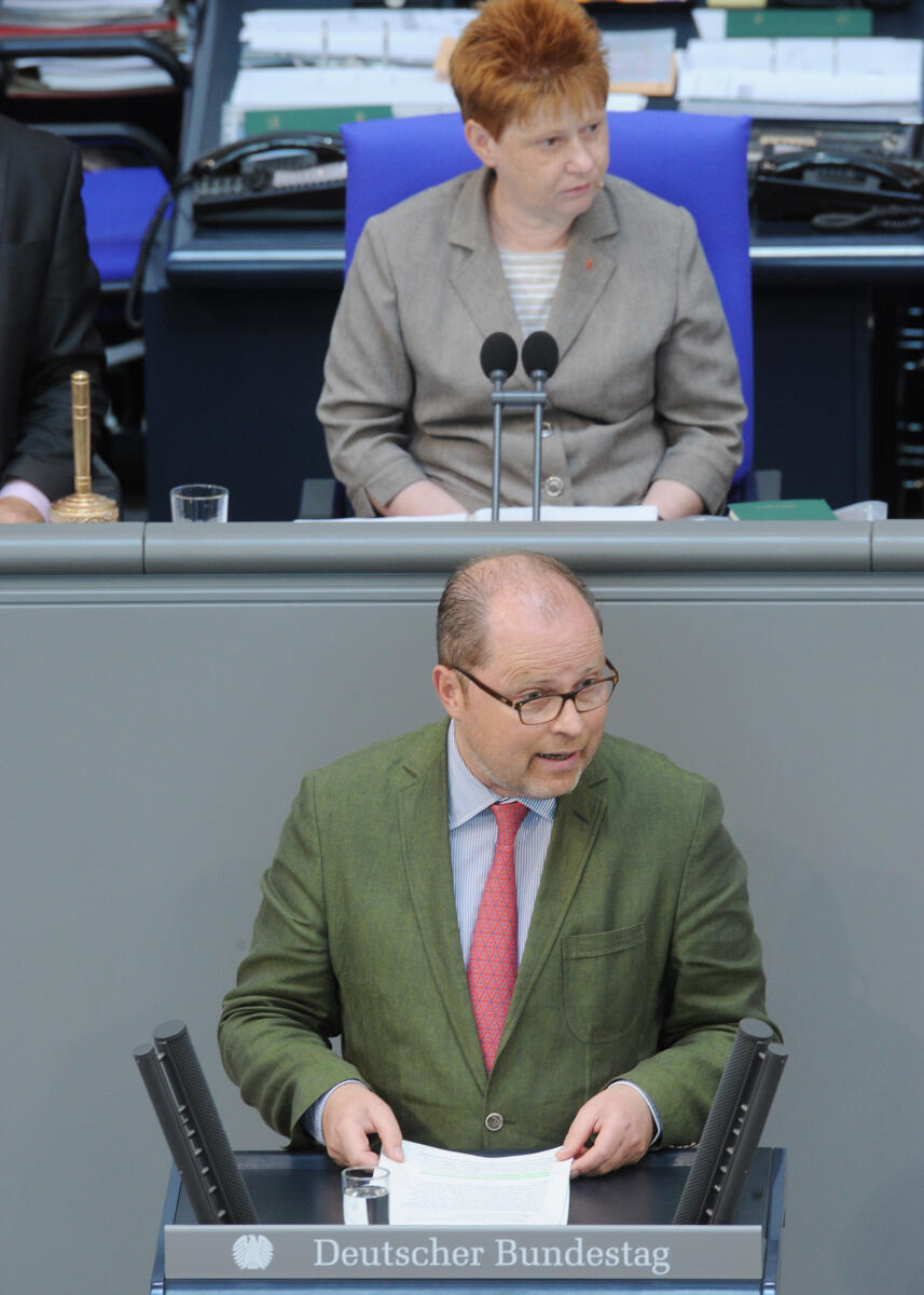 Deutscher Bundestag - Bilddatenbank - Lange, Christian; Pau, Petra ...
