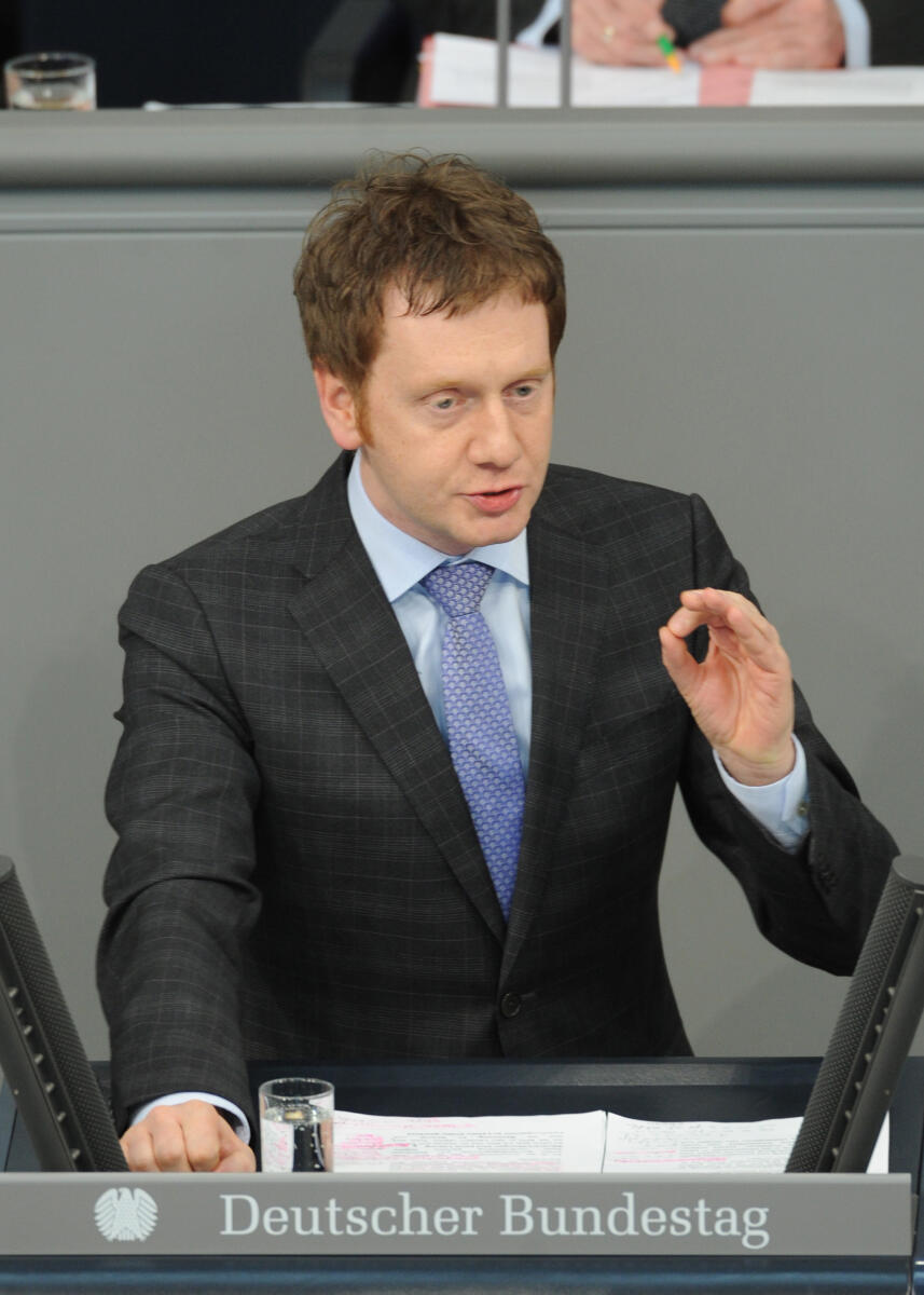 Deutscher Bundestag - Bilddatenbank - Kretschmer, Michael Reichstagsgebäude, Plenarsaal